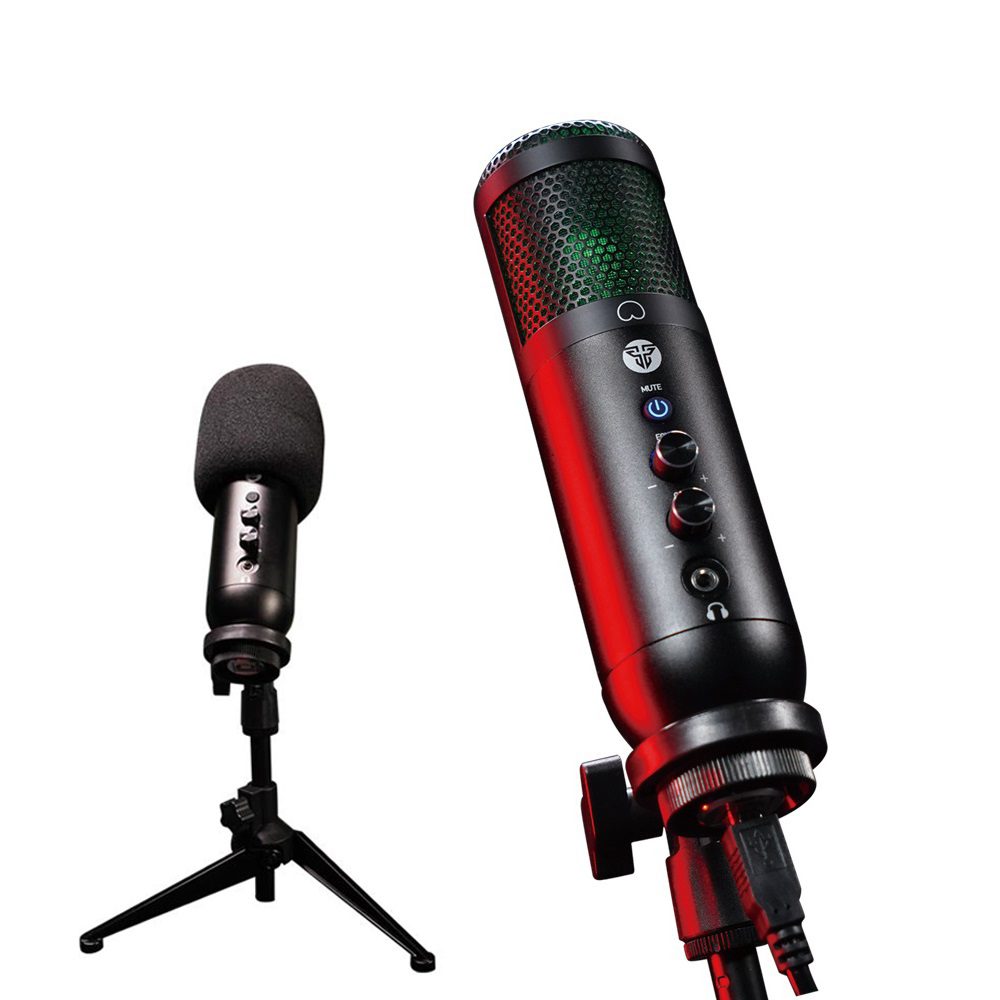 Fantech MCX01 LEVIOSA RGB Professional Condenser Microphone | AHW Store